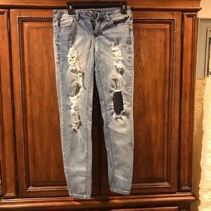 Dollhouse Jeans | Women Mid Rise Destructed Skinny | Poshmark